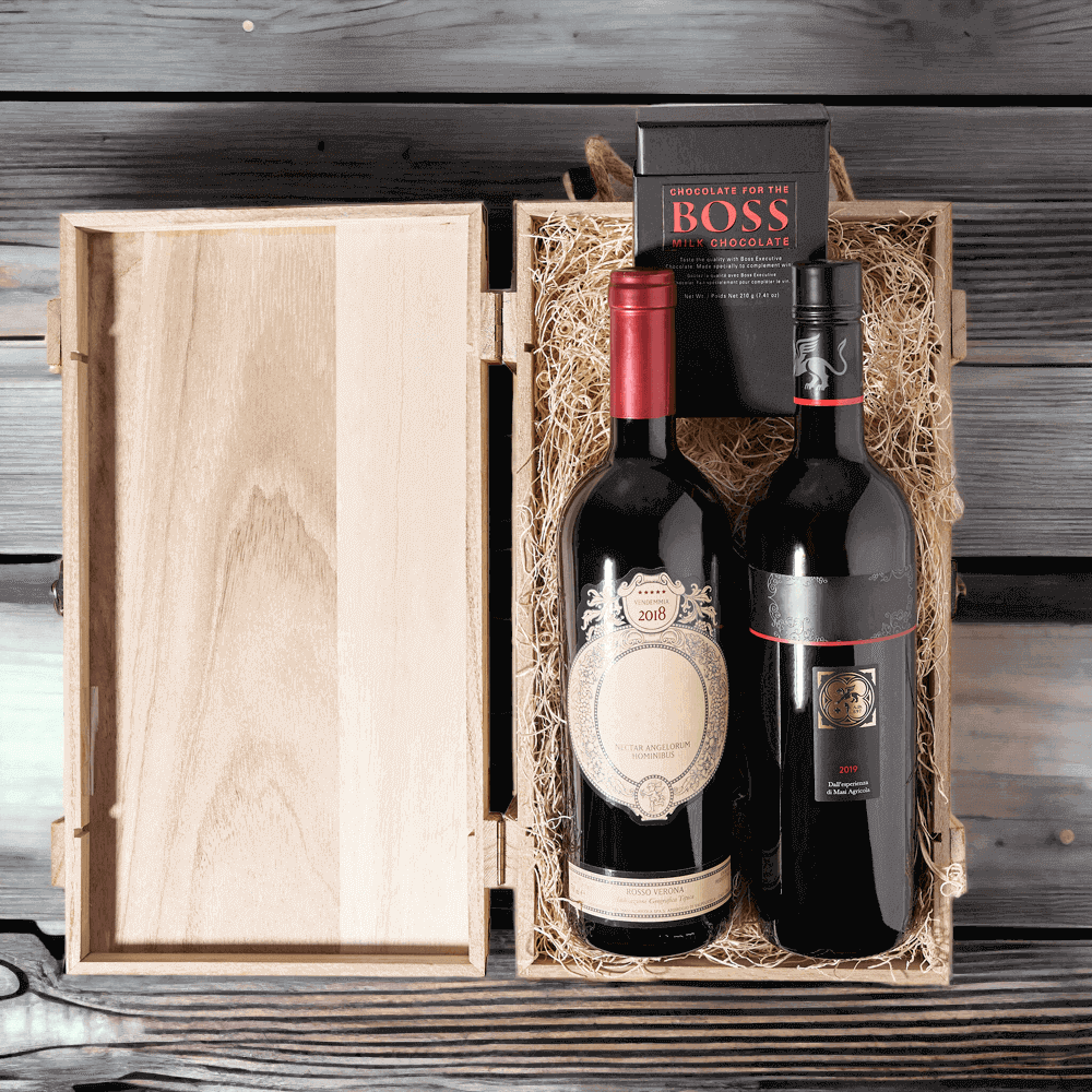 The Plentiful Wine Gift Basket - Wine Gift Baskets - Monthly Sommelier